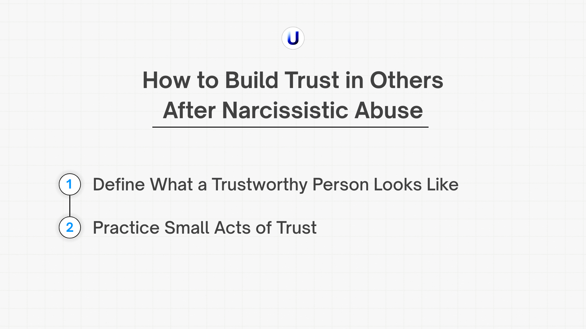 How to Build Trust in Others After Narcissistic Abuse - Unfilteredd